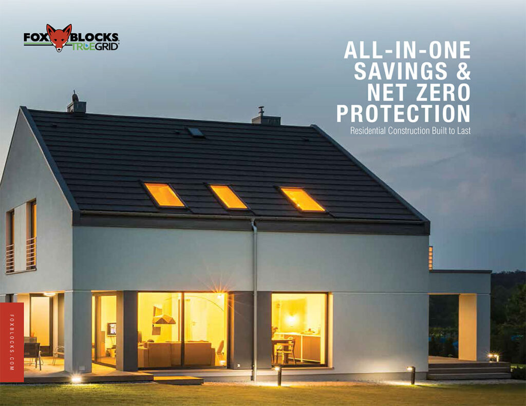 Residential — Insulated Concrete Forms | ICF Wall Construction | Fox Blocks